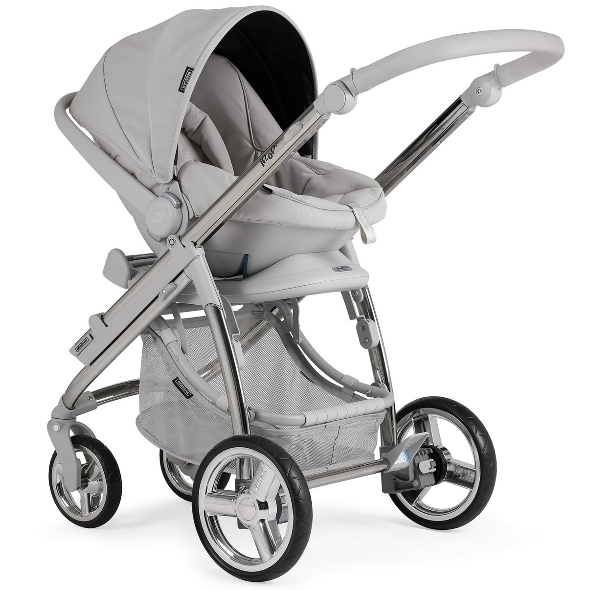 Bebecar Trio Ip-Op XL Classic Travel System - Polished Pebble – Bella ...